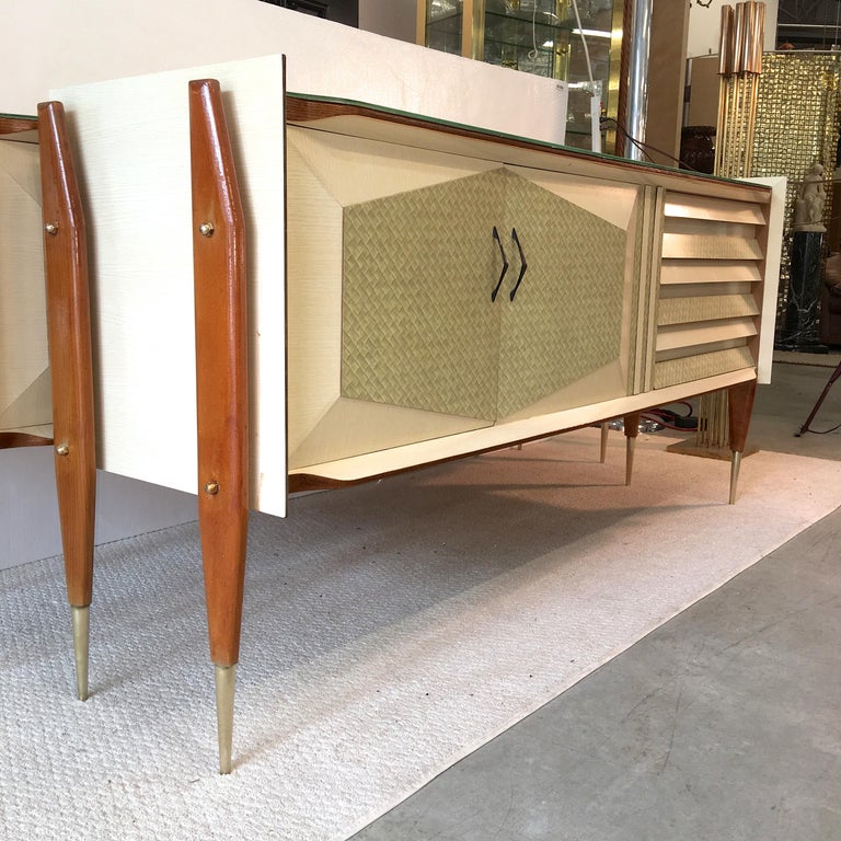 1950s Italian Geometric Buffet For Sale at 1stDibs | 1950s buffet ...