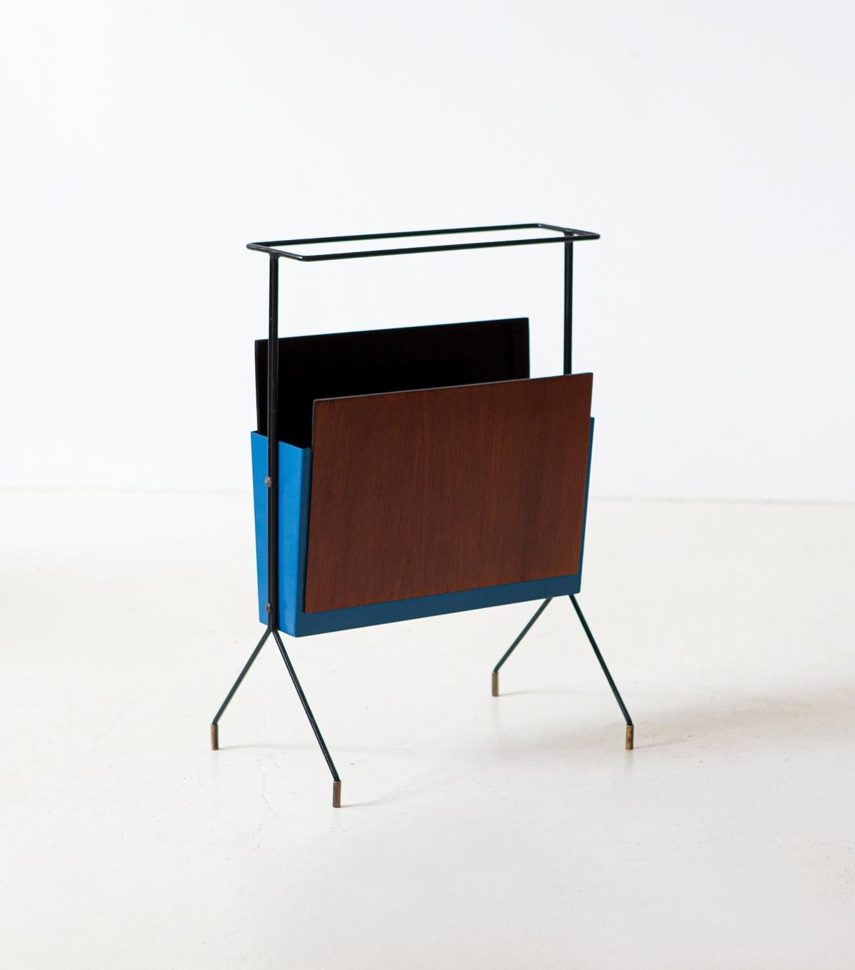 1950s Italian Modern Magazine Holder at 1stDibs