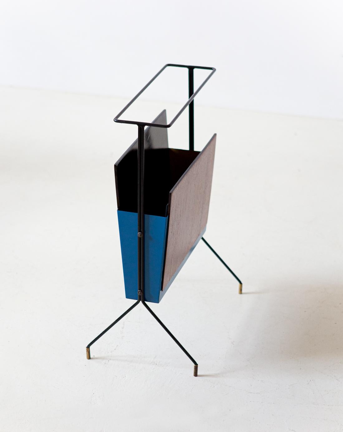 1950s Italian Modern Magazine Holder at 1stDibs
