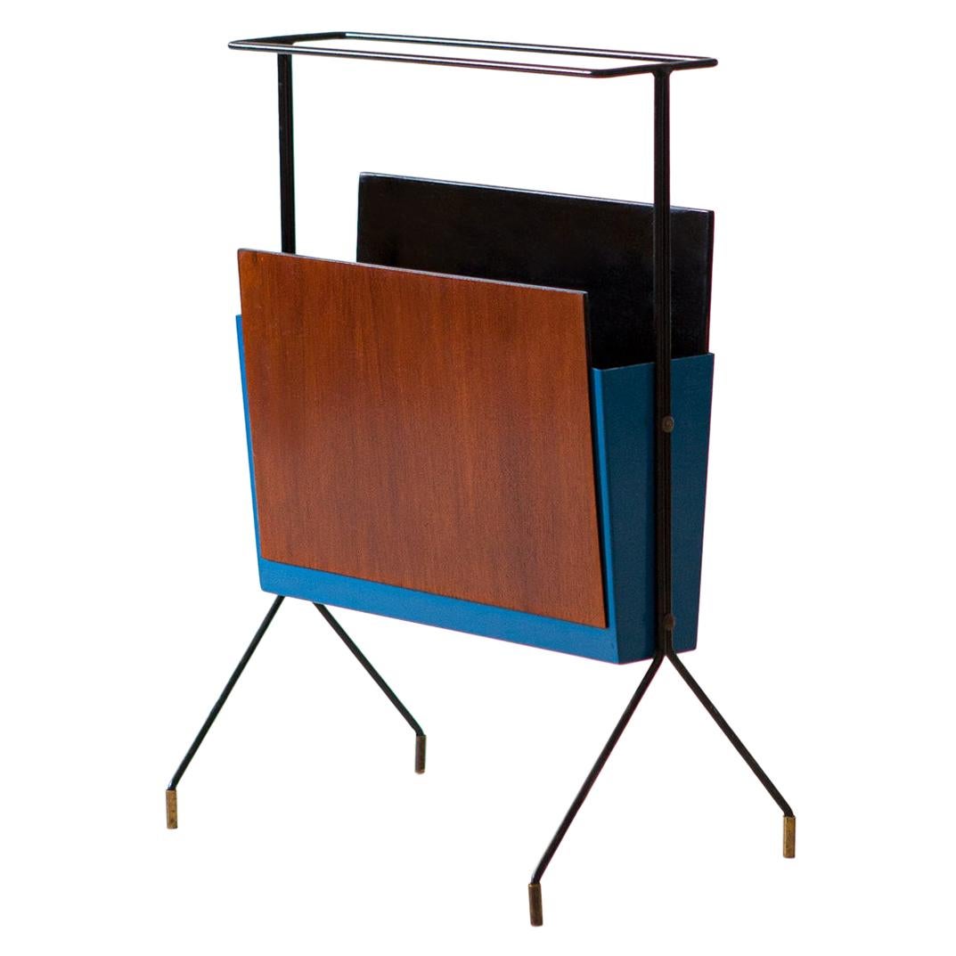 1950s Italian Modern Magazine Holder at 1stDibs