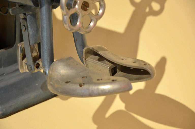 1950s Italian Vintage Metal Machine for Leather Craft and Shoe-Making ...