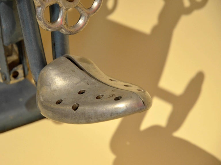 1950s Italian Vintage Metal Machine for Leather Craft and Shoe-Making ...