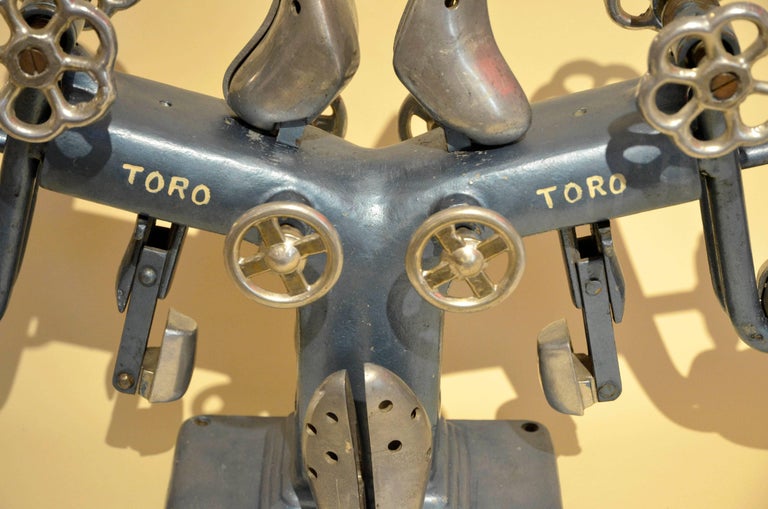 1950s Italian Vintage Metal Machine for Leather Craft and Shoe-Making ...