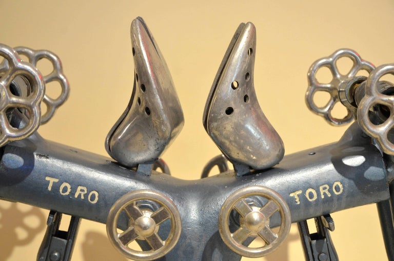 1950s Italian Vintage Metal Machine for Leather Craft and Shoe-Making ...