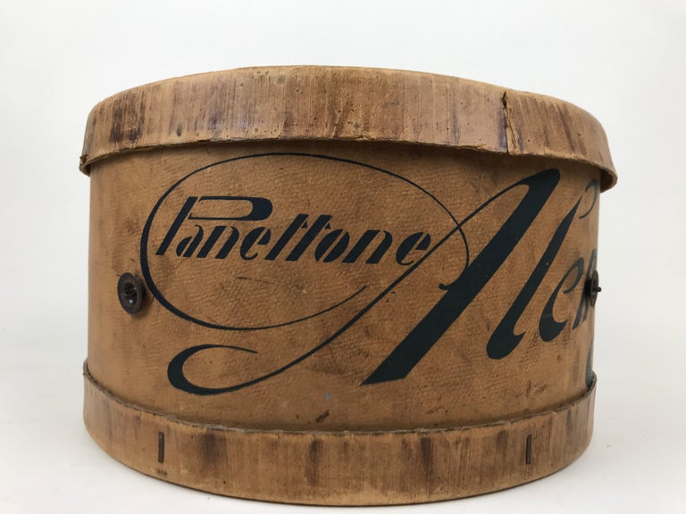 1950s Italian Vintage Original Cardboard Box Panettone Alemagna Milano ...