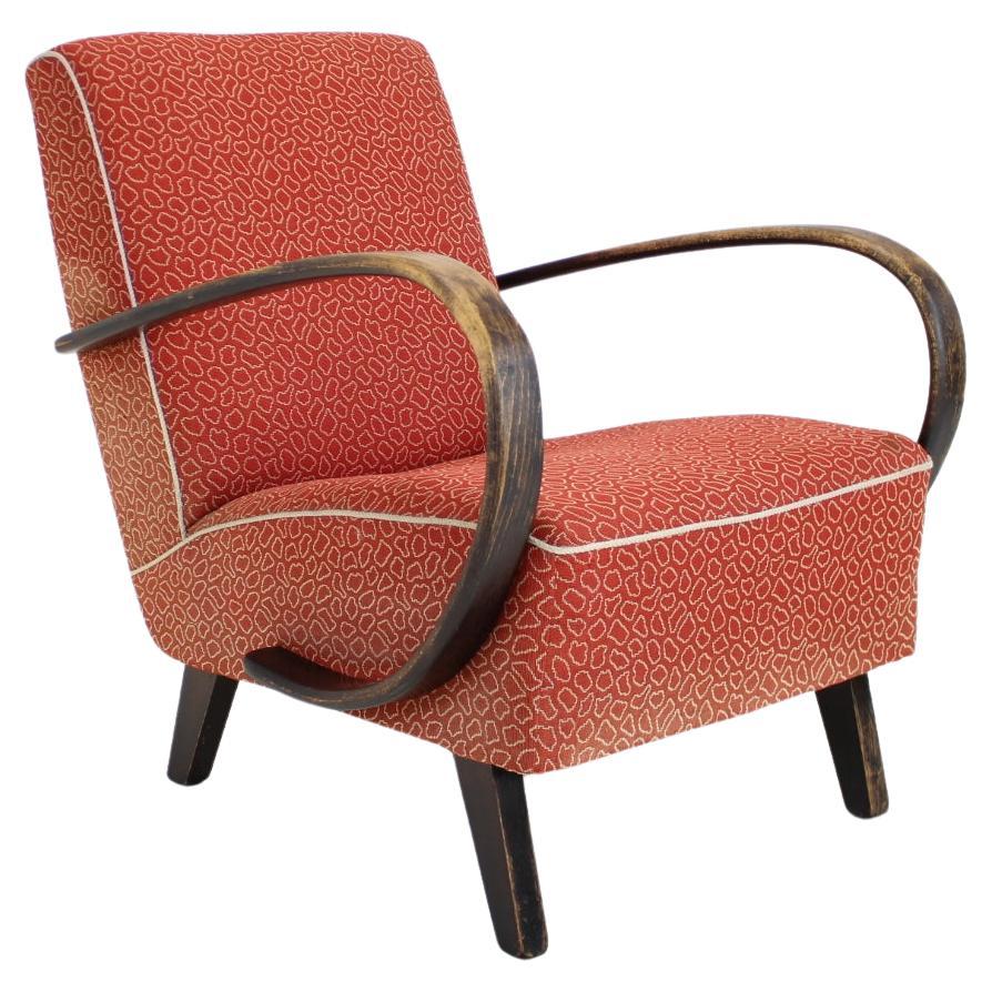 Midcentury Design Armchair by Jindrich Halabala, 1950s For Sale at 1stDibs