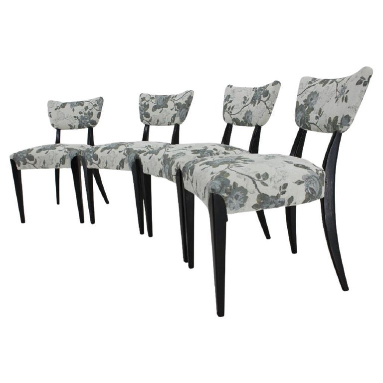 1950s Jindrich Halabala Dining Chairs,Czechoslovakia For Sale at 1stDibs