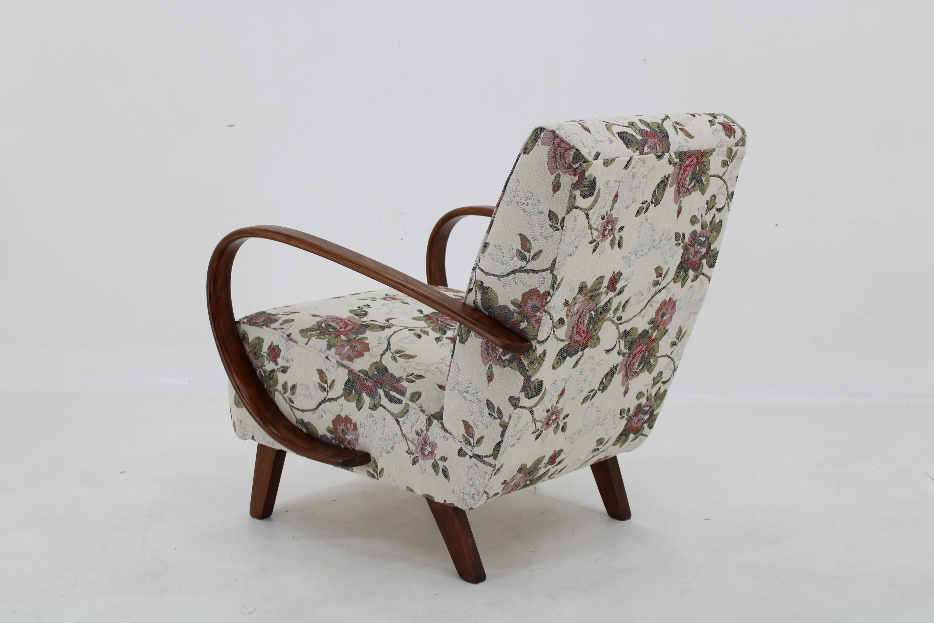 1950s Jindrich Halabala Restored Gobelin Armchair, Czechoslovakia For ...