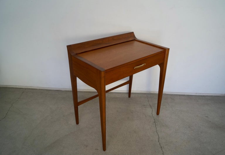 1950's John Van Koert Drexel Vanity Desk For Sale at 1stDibs
