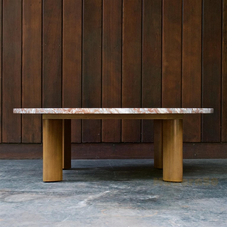 1950s Widdicomb Fin-Leg Red Marble Coffee Table Ski Chalet CabinModern ...