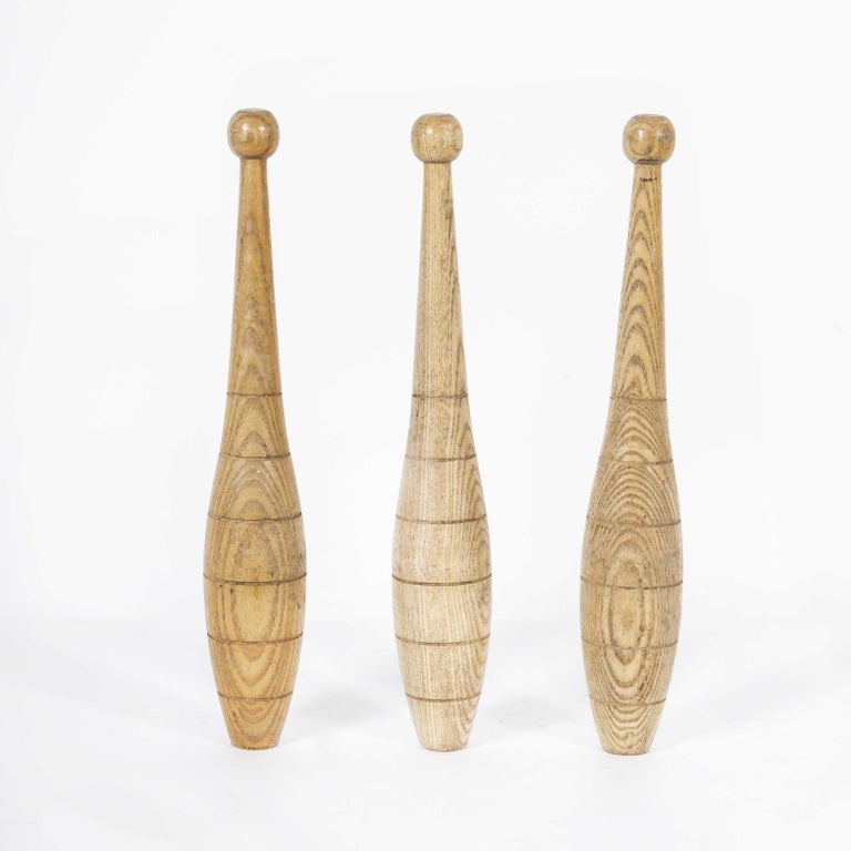 1950s Juggling Batons, Set of Three 'Set 2' For Sale at 1stDibs