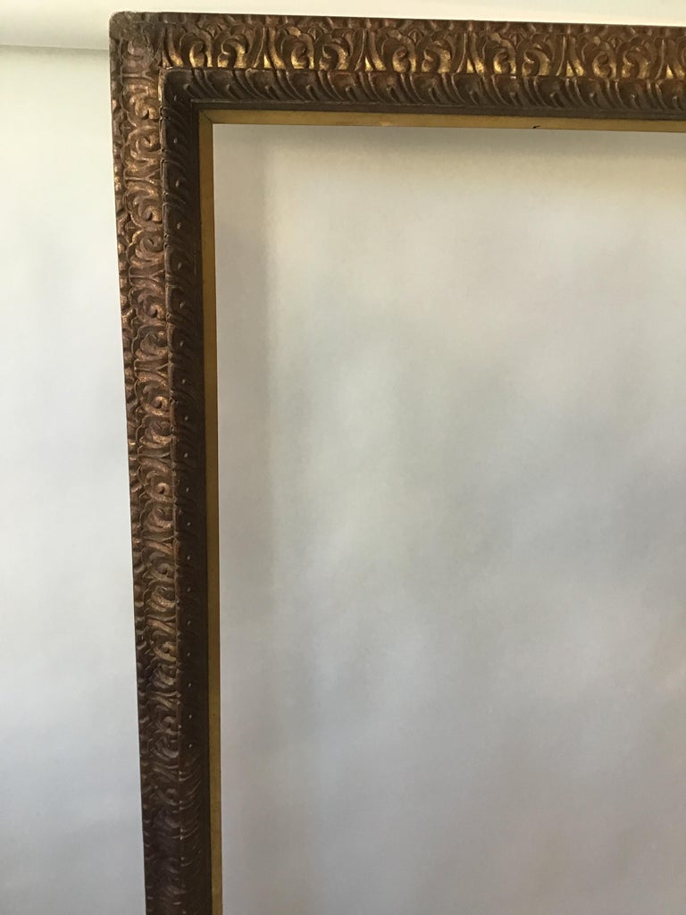 1950s Large Wood Frame at 1stDibs | 1950s picture frames, large wood ...