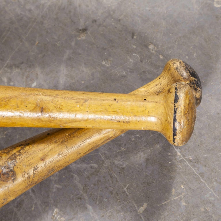 1950s Large Juggling Batons, Set of Two 'Set 4' For Sale at 1stDibs