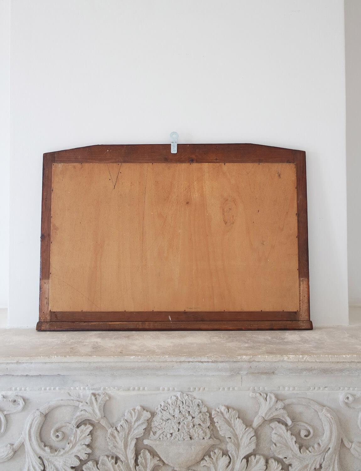 Large Italian Original Martini Mirror in Red and Black, 1950s For Sale ...