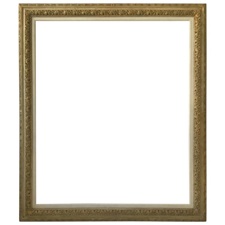 1950s Large Wood Frame at 1stDibs | large wood frames, 1950s frame ...