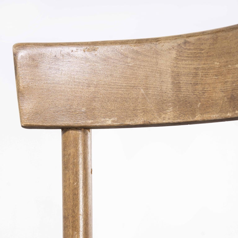 1950's Luterma Mid Oak Bentwood Dining Chair, Set of Ten For Sale at ...