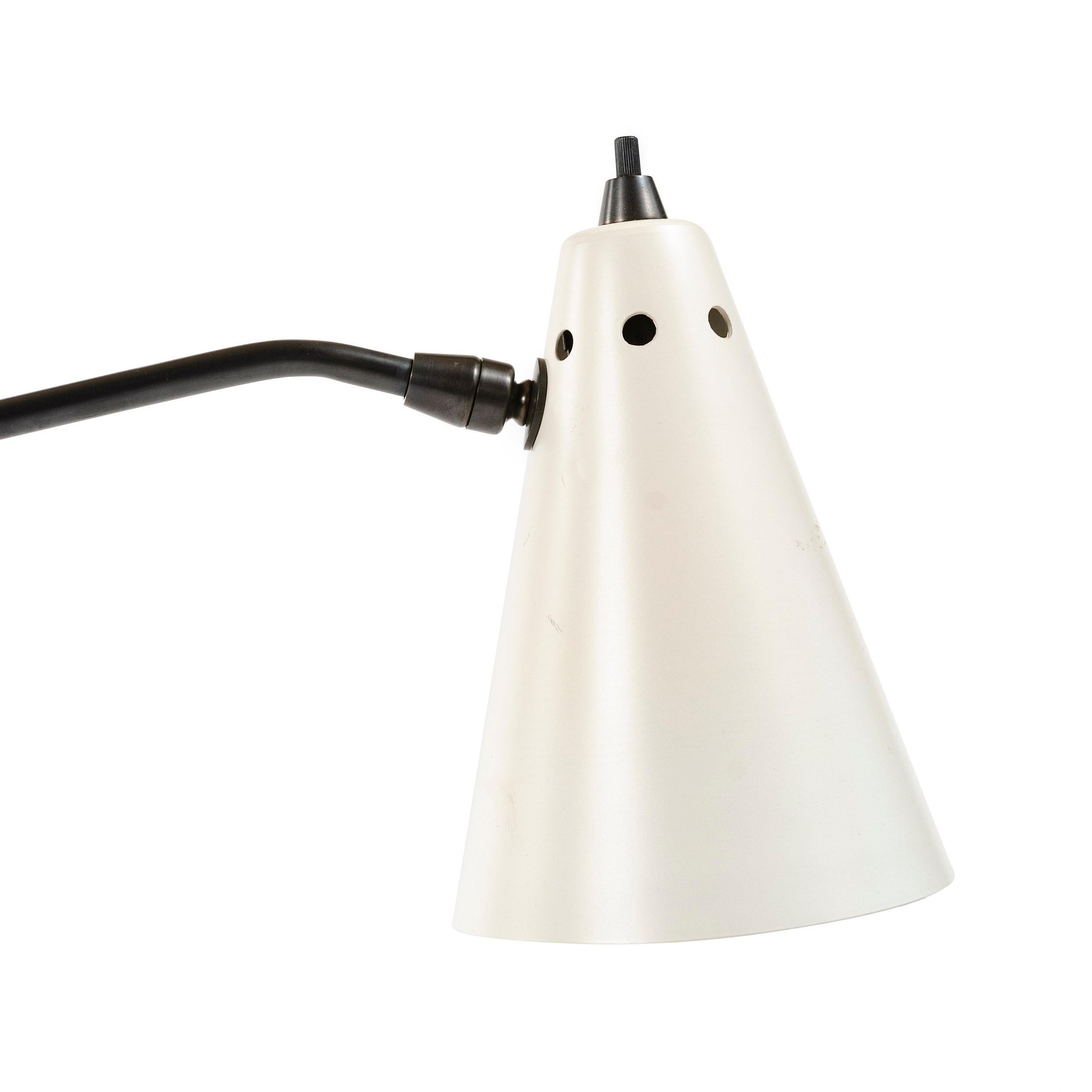 1950s Magnetic Ball and Socket Desk Lamp by Gilbert Watrous for Heifetz ...