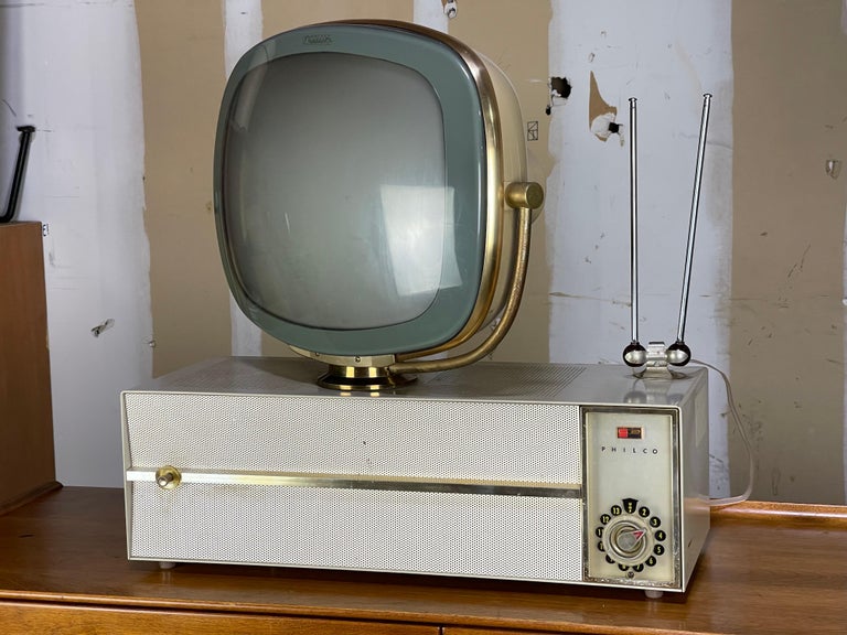 Mid Century Modern Vintage 1950's Philco Predicta Television T.V. Set ...
