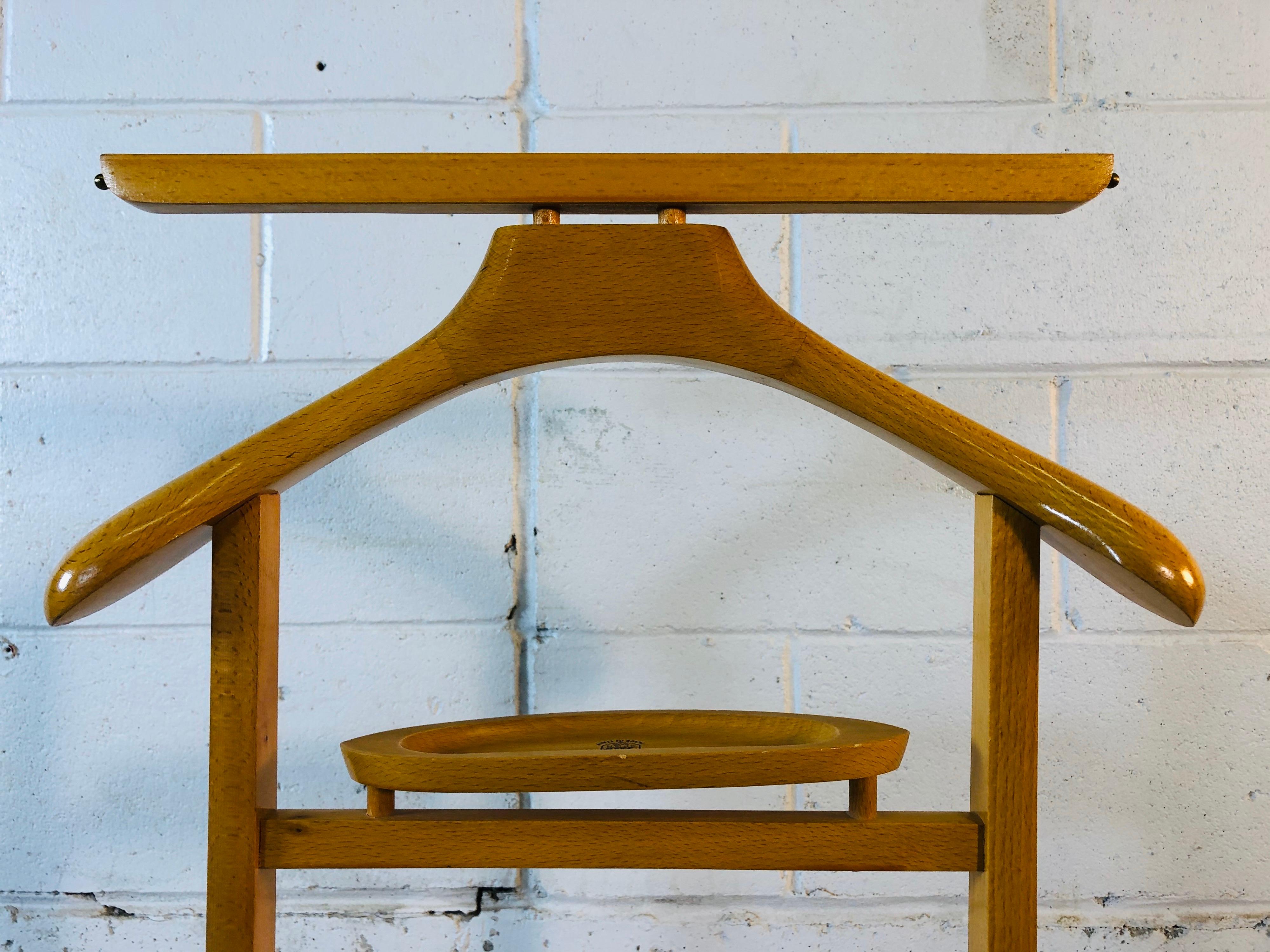 1950s Maple Wood Italian Men’s Valet at 1stDibs