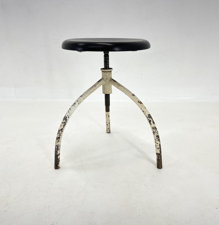 1950's, Medical Adjustable Stool For Sale at 1stDibs