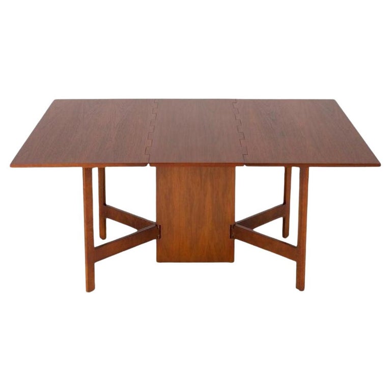 1950s Mid Century George Nelson for Herman Miller Gate Leg Dining Table ...