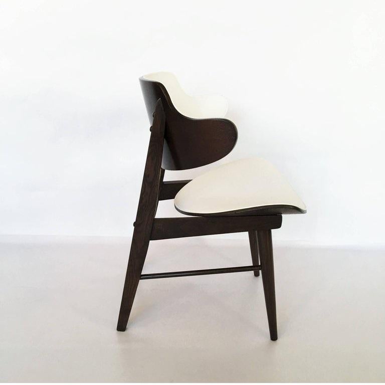 1950s Mid-Century Modern Clam Shell Chairs by Seymour J. Wiener for ...