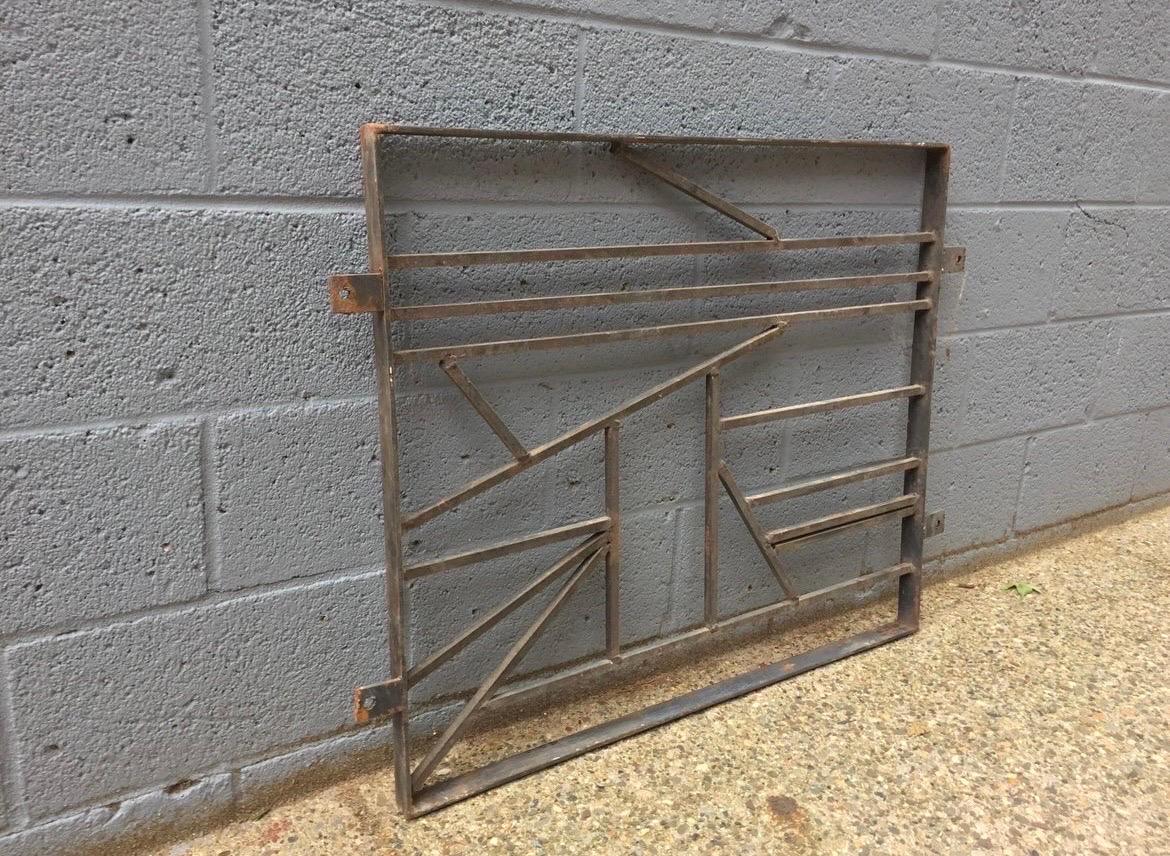 1950s Mid Century Modern Custom Made Iron Window Grills, a Pair For ...
