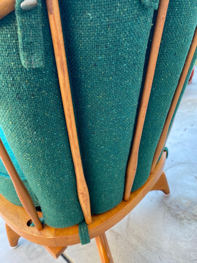 1950s Mid-Century Modern Platform Spring Rocking Chairs, a Pair For ...