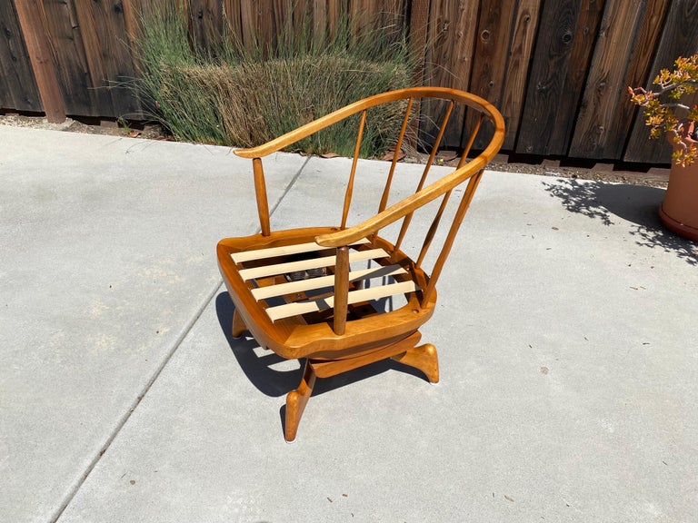 1950s Mid-Century Modern Platform Spring Rocking Chairs, a Pair For ...