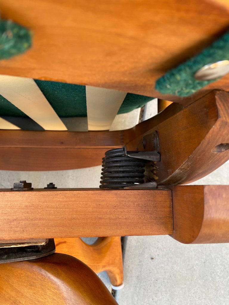 1950s Mid-Century Modern Platform Spring Rocking Chairs, a Pair For ...