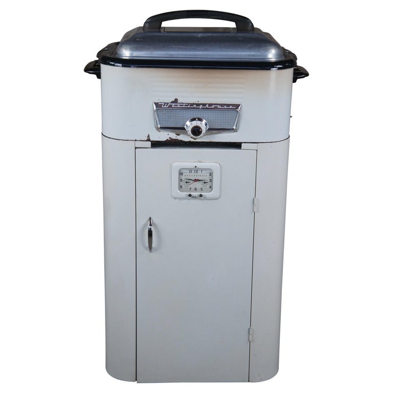 1950s Mid Century Westinghouse Electric Roaster Oven Cooker W/ Cabinet ...