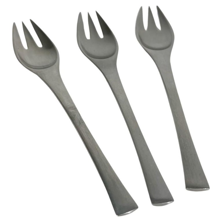 1950s Modern Dansk Set of 3 Small Forks Odin IHQ Jens Quistgaard ...