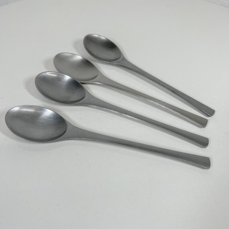 1950s Modern Dansk Set of Four Spoons Odin IHQ Jens Quistgaard Germany ...