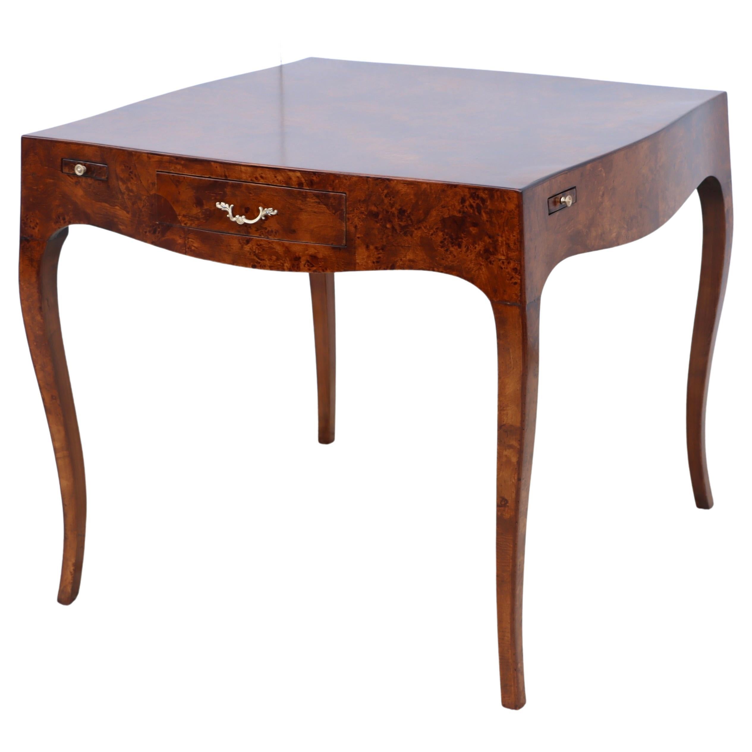 Italian Wood Game Table - 713 For Sale on 1stDibs