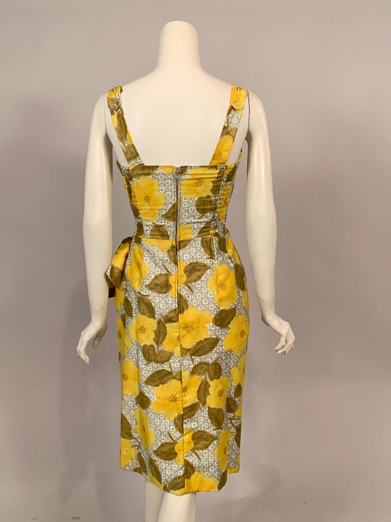 1950's Modi of Miami Beach Dress with Original Tags at 1stDibs