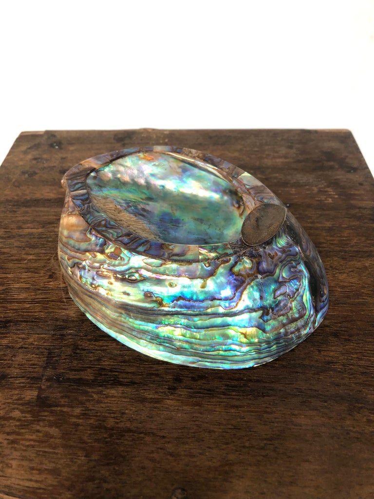 1950s Mother of Pearl Ashtray For Sale at 1stDibs