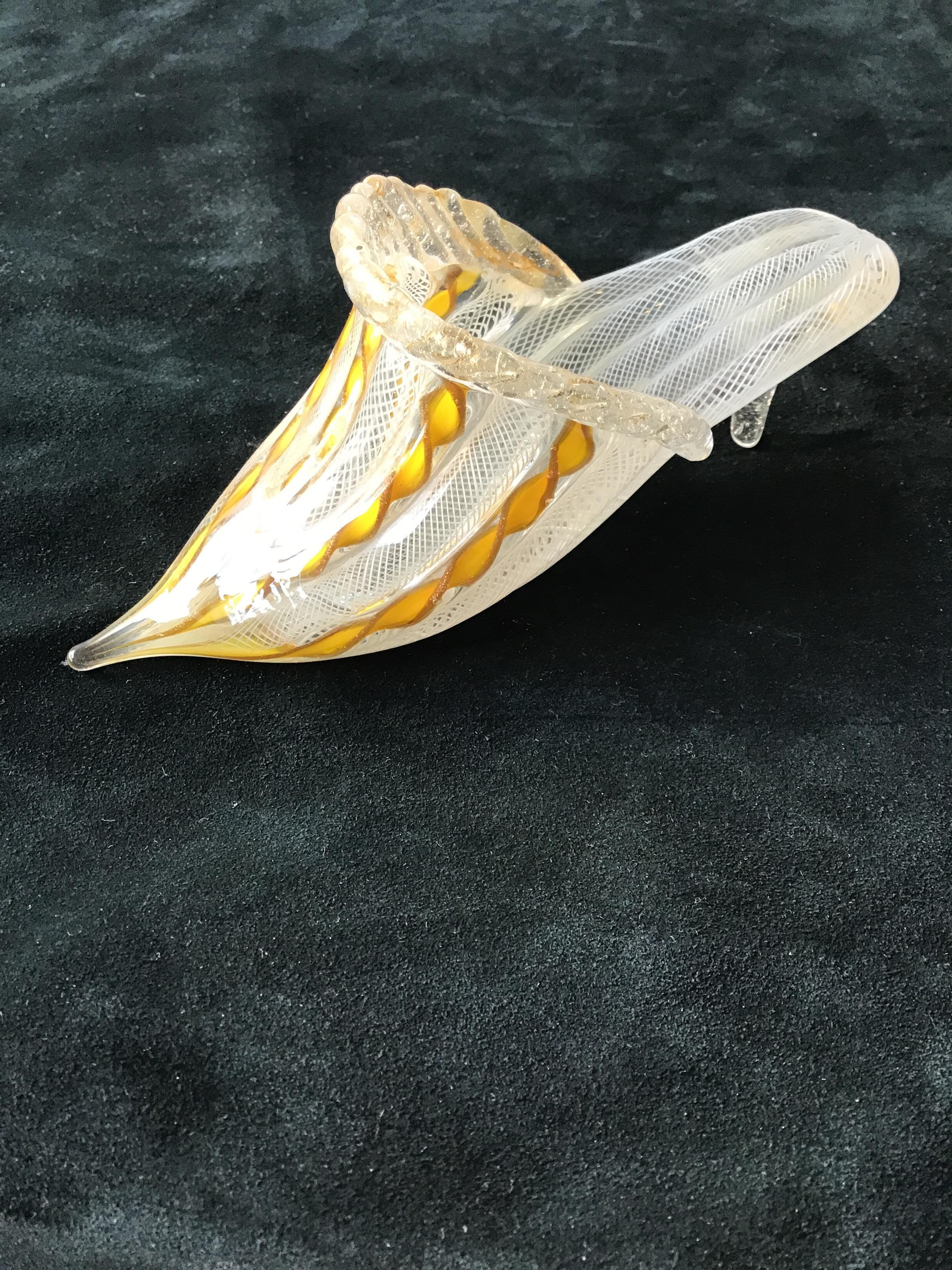 1950s Murano Glass Shoe at 1stDibs