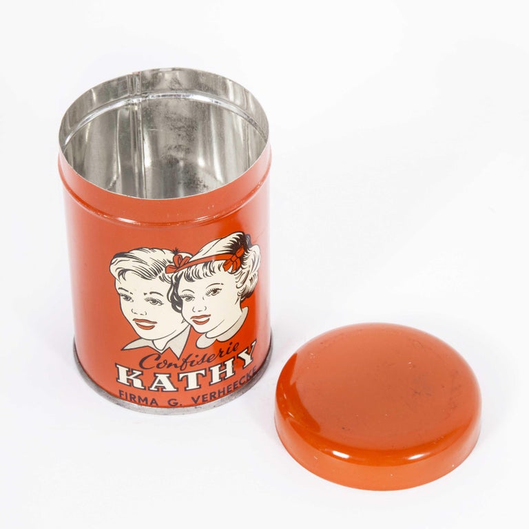 1950s New Old Stock Confectionery Tins For Sale at 1stDibs