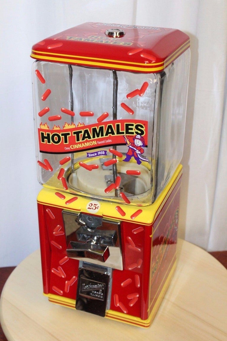 1950s Northwestern Hot Tamales Themed Candy Machine For Sale at 1stDibs
