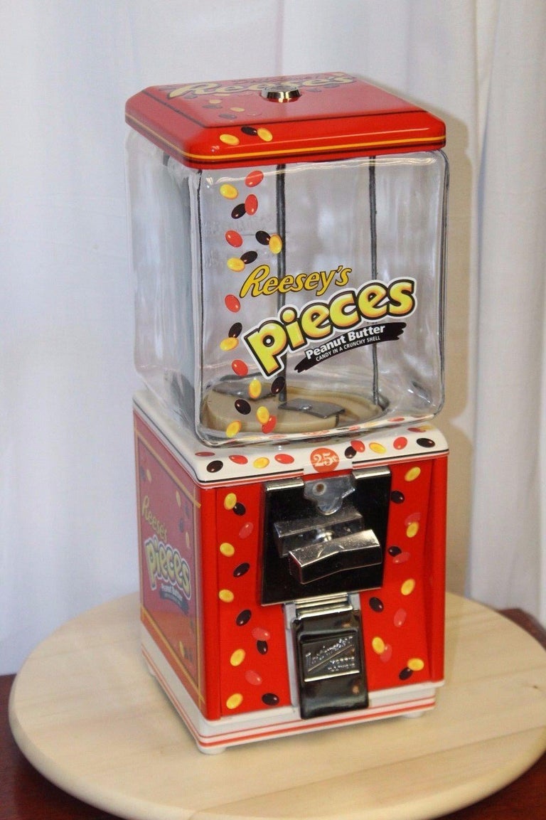 1950s Northwestern Reese's Pieces Themed Candy Machine For Sale at 1stDibs