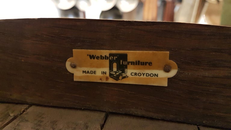 1950s Oak Chairs by Webber Furniture in Croydon, London For Sale at 1stdibs