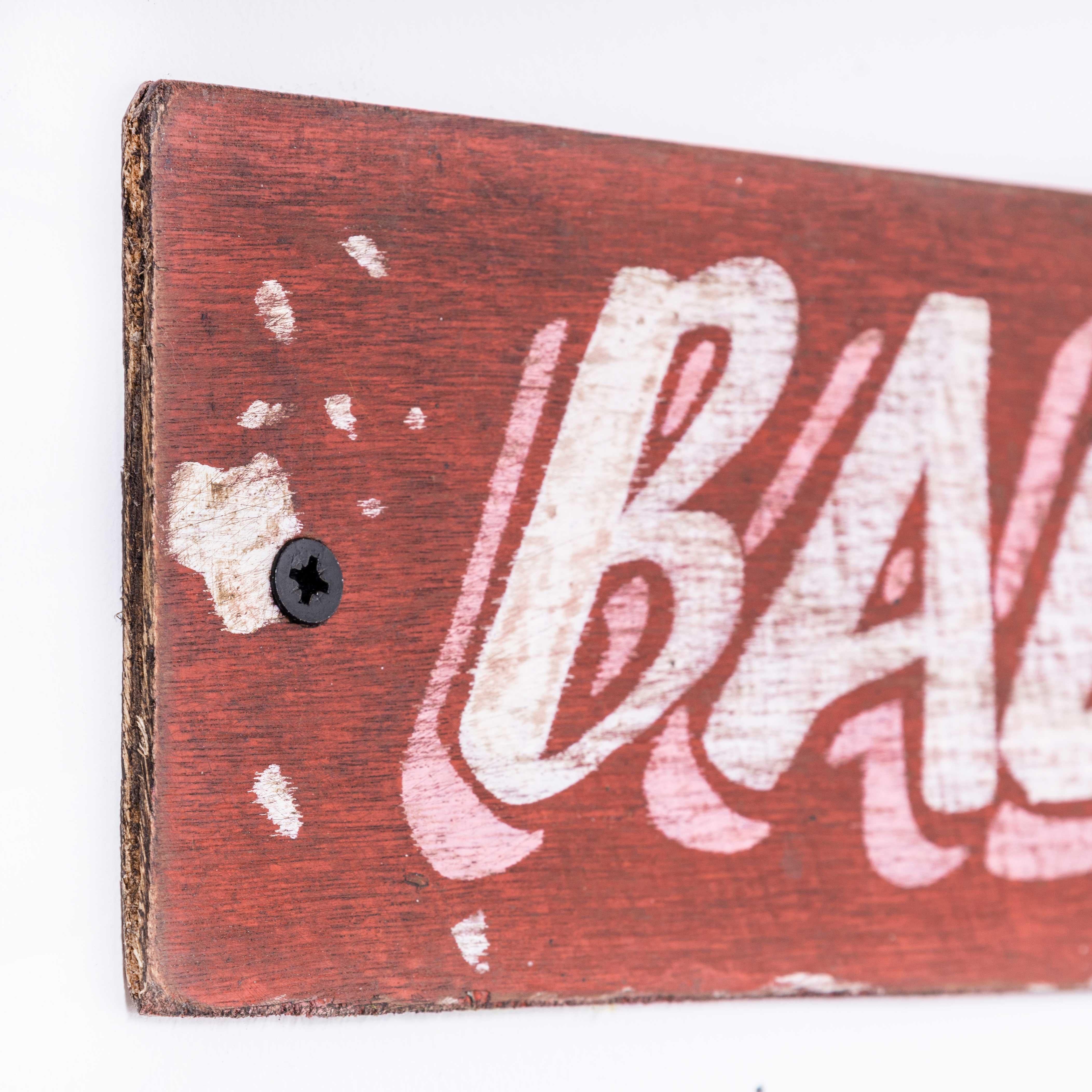 1950s Original Ball in a Bucket Large Fairground Sign For Sale at 1stDibs