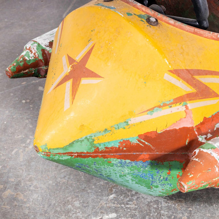 1950s Original Fairground Rocket Ride - Hand Painted For Sale at 1stDibs