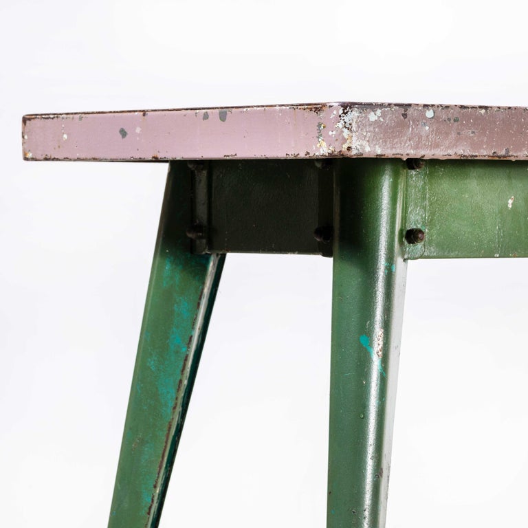 1950's Original French T55 Tolix Rectangular Console Table For Sale at ...