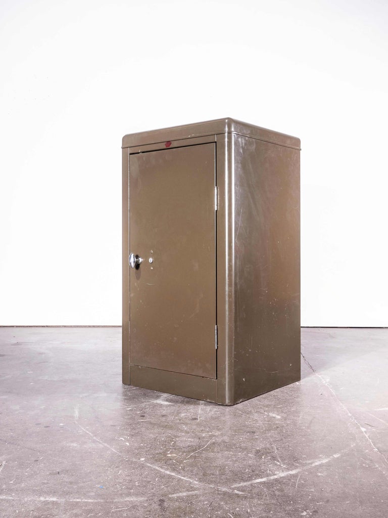 1950s Original Howden Lockable Metal Cabinet at 1stDibs | lockable ...