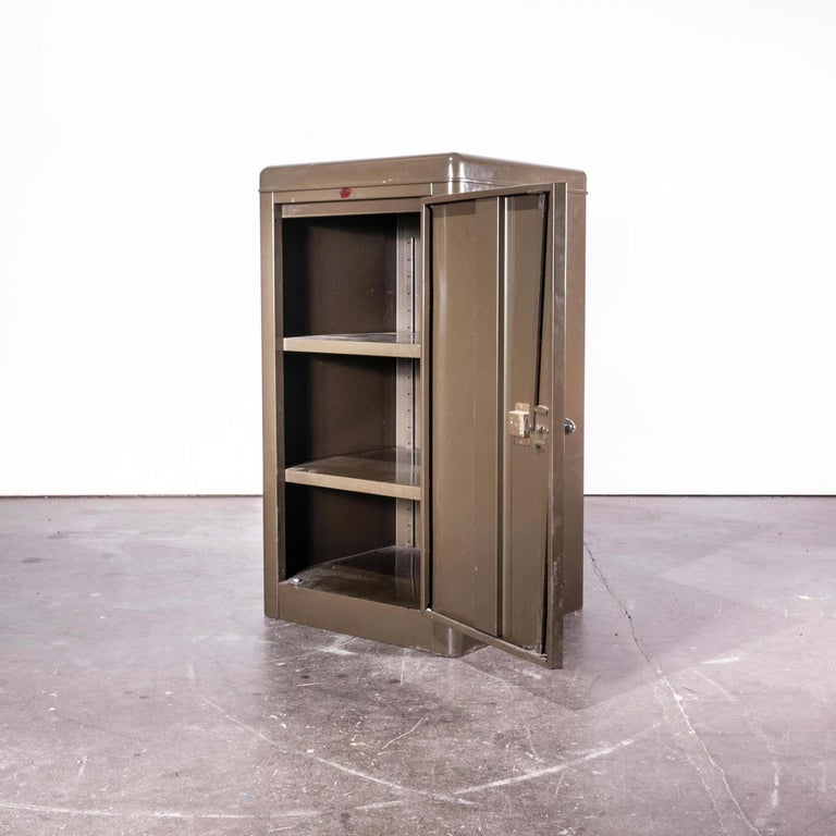 1950s Original Howden Lockable Metal Cabinet at 1stDibs | lockable ...