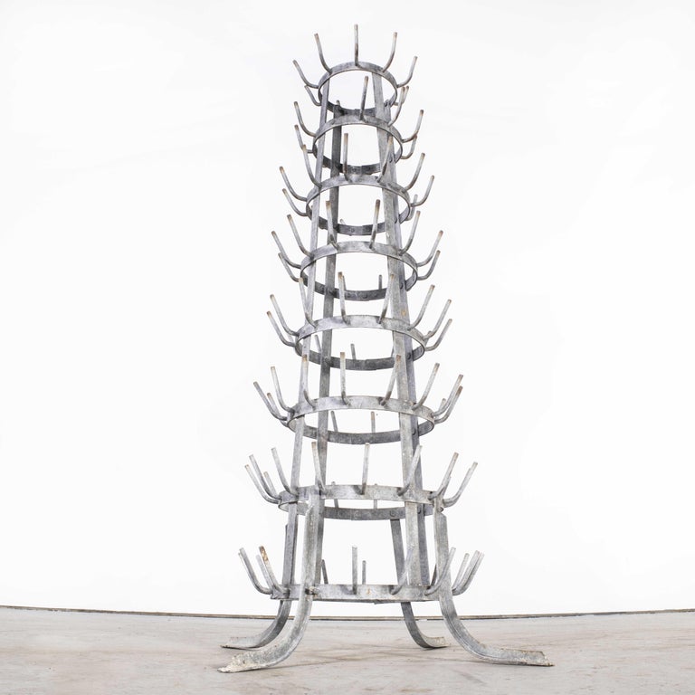 1950's Original Large French Bottle Drying Rack 'Model 1400.10' For ...