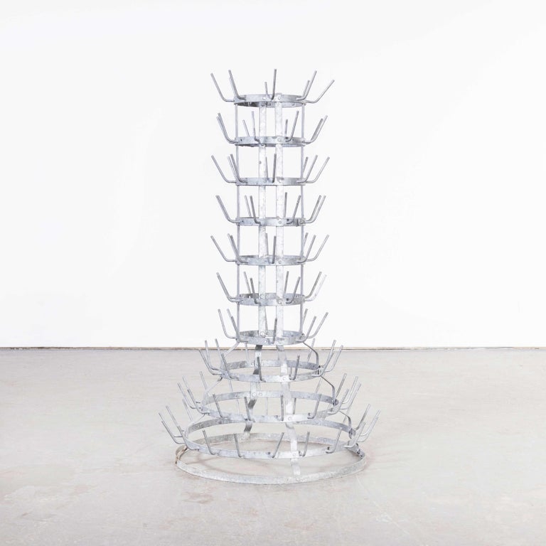 1950's Original Large French Bottle Drying Rack 'Model 1400.19' For ...