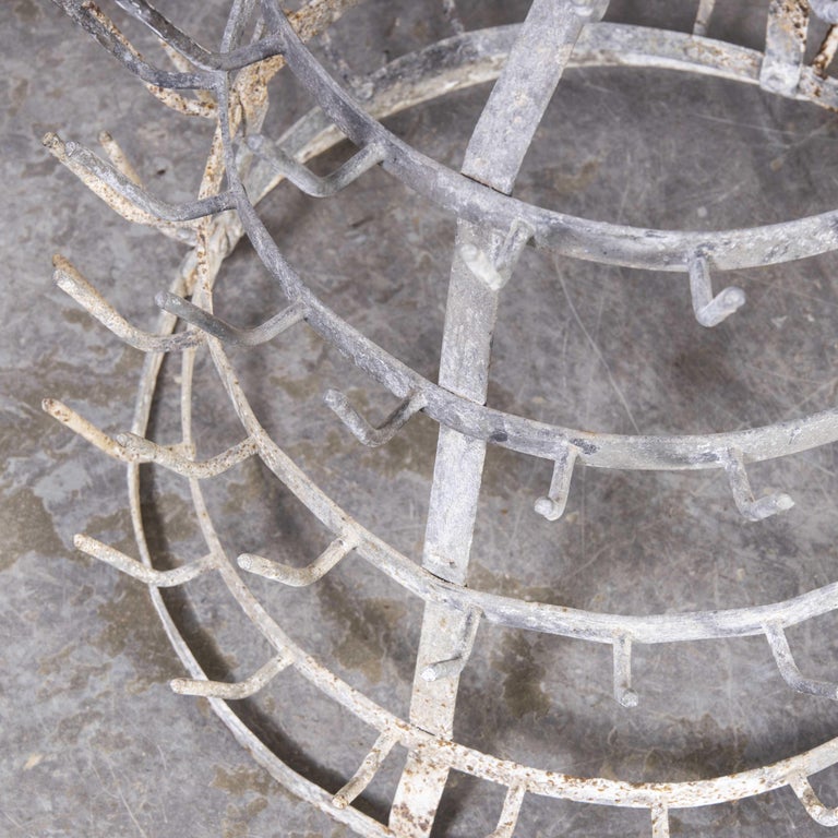 1950's Original Large French Bottle Drying Rack 'Model 1400.6' For Sale ...