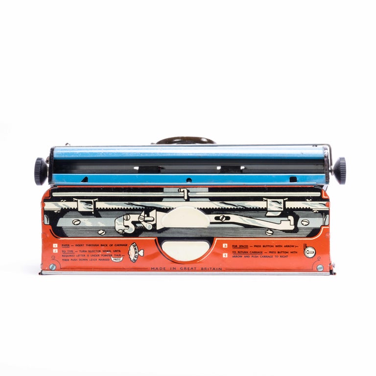 1950's Original Mettype Typewriter - Boxed For Sale at 1stDibs